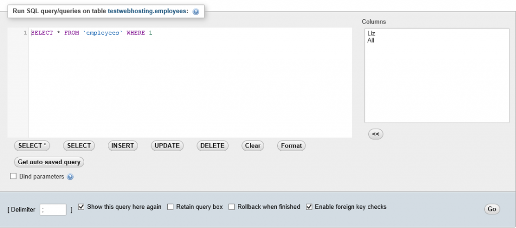 How to use phpMyAdmin to develop a website (without MySQL experience)