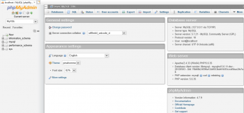 How to use phpMyAdmin to develop a website (without MySQL experience)