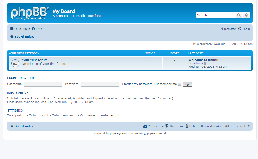 How to Install phpBB using the cPanel Hosting Control Panel