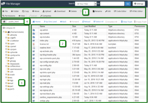 How To Use File Manager in the cPanel Web Panel