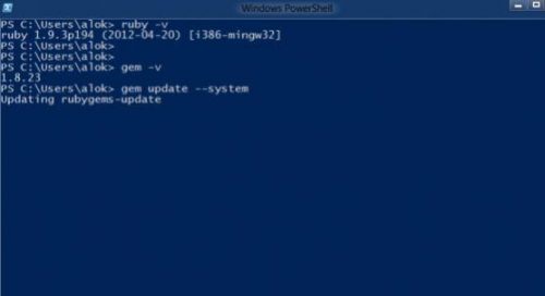 How to Install Ruby on Rails on a Windows VPS or Dedicated Server