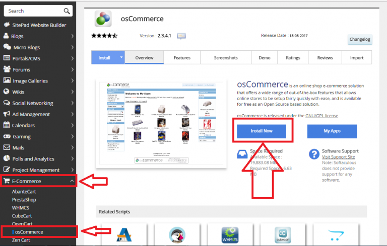 How to Install OsCommerce in Your cPanel Hosting Account