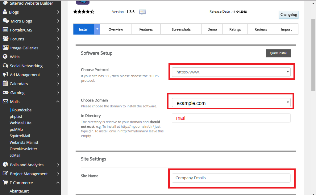 How to Install the Roundcube Mail Client using the cPanel Hosting ...