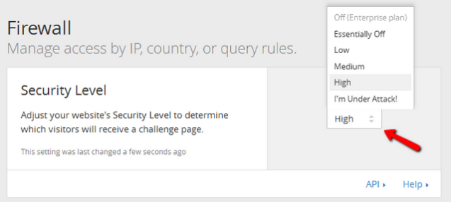 How to Configure Cloudflare Security Options | HostAdvice