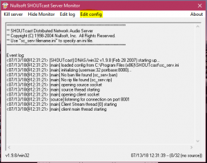 How to Install & Configure Shoutcast Server on Windows
