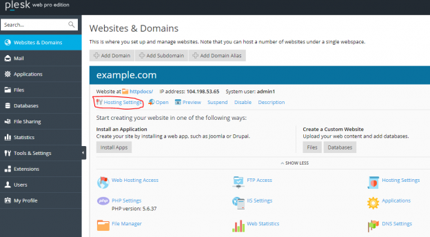 How to Set Up Custom Error Pages on Windows Servers for a Site in Plesk