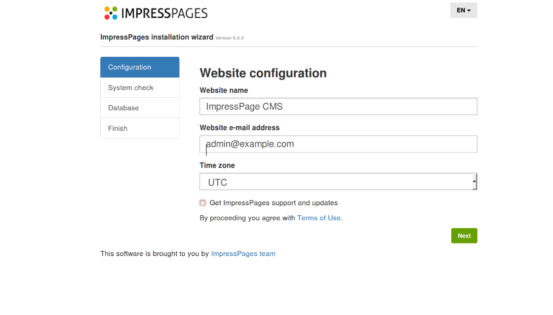 How To Install ImpressPages CMS On Ubuntu 18.04?
