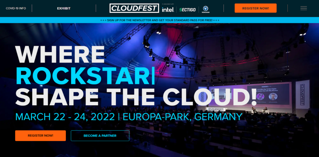 Cloudfest 2022 Returns As A Face-To-Face Event On March 22-24
