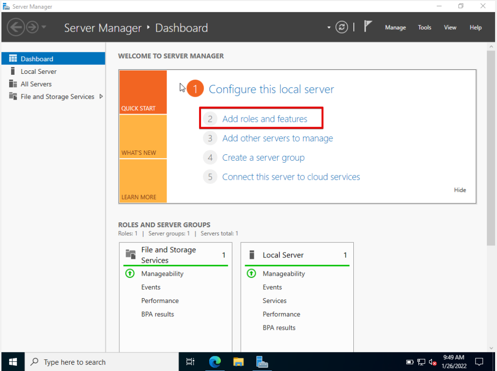 How to install Windows Server 2022 Container host