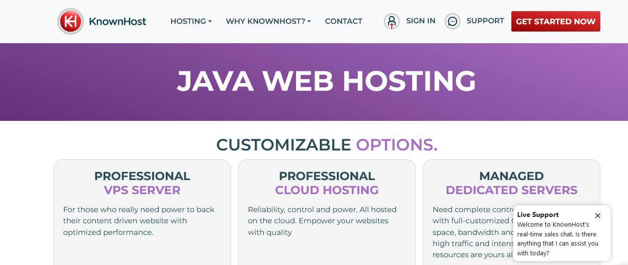 Top 7 Best Java Hosting Providers for 2022. | HostAdvice