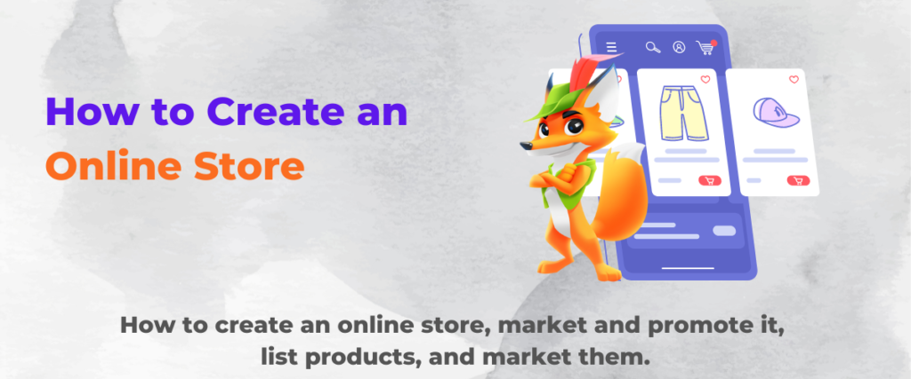 How To Create an Online Store