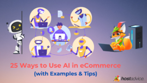 25 Ways to Use AI in eCommerce (examples & tips)