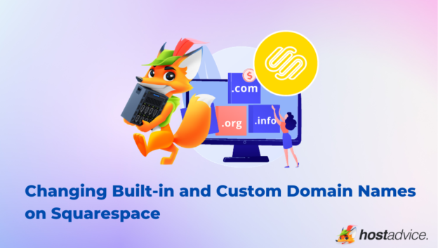 Changing Domain Name on Squarespace (built-in & custom domain names)