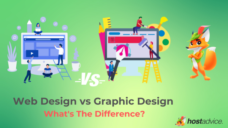 Web Design vs Graphic Design: What’s the Difference?