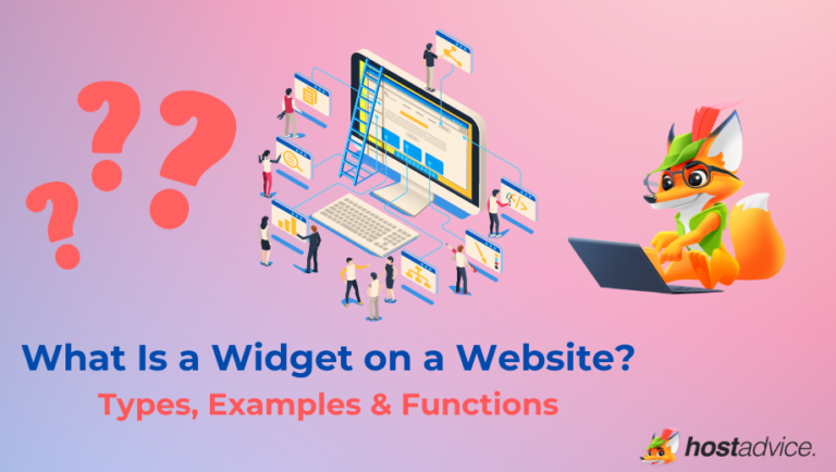 What Is a Widget on a Website? Types, Examples & Functions