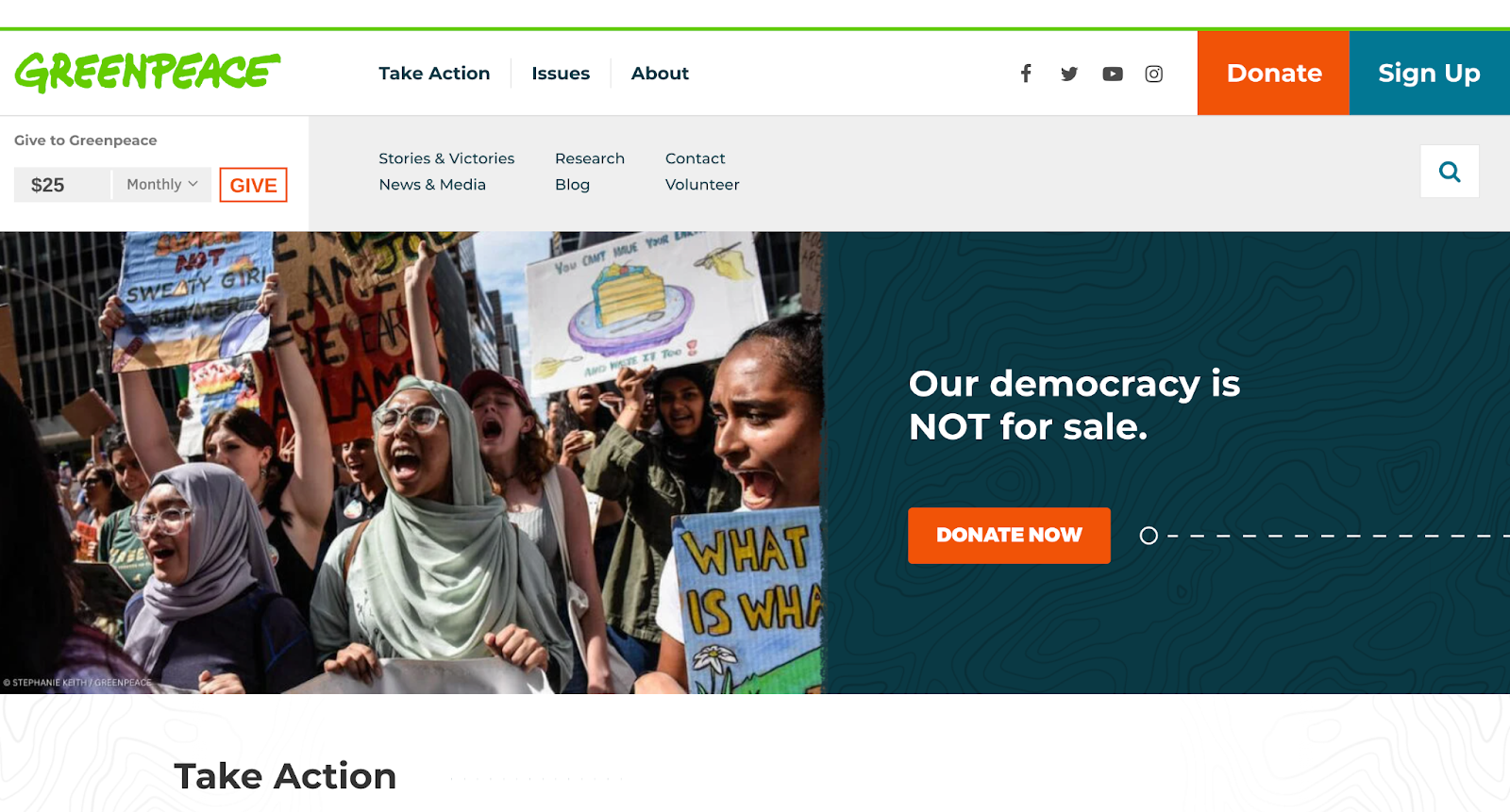 55 Non-Profit Website Examples to Get You Inspired