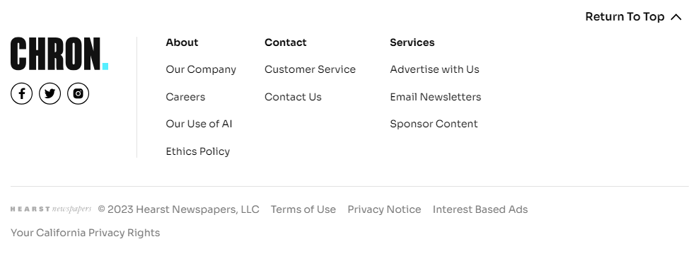 Website Footer Design Best Practices & Examples