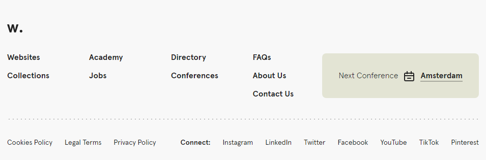 Website Footer Design Best Practices & Examples
