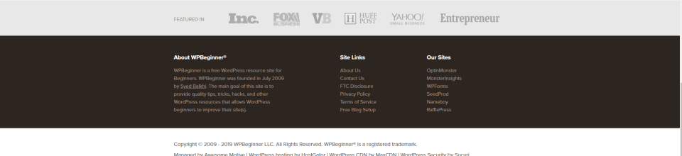 Website Footer Design Best Practices & Examples