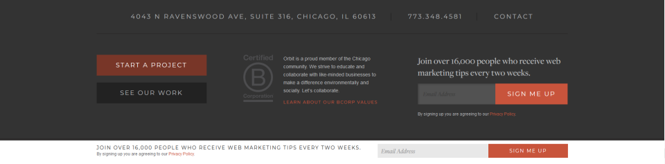 Website Footer Design Best Practices & Examples