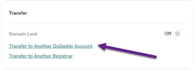 Transferring a Domain between GoDaddy Accounts Step-by-Step