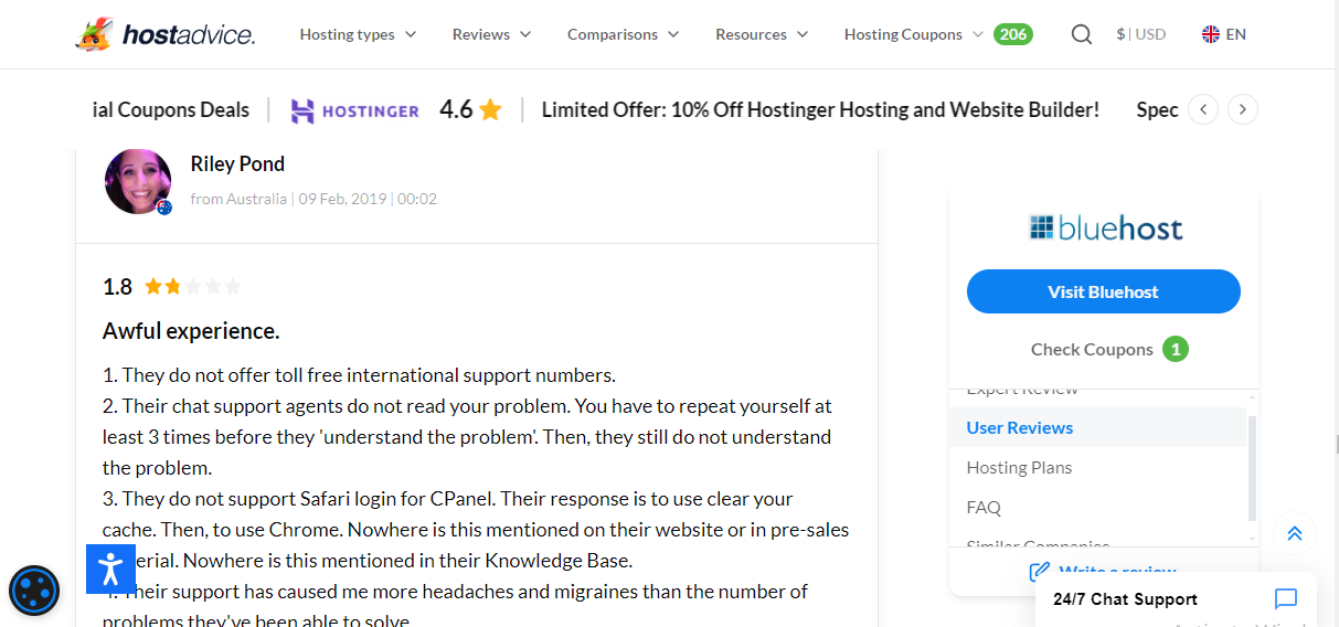 How to contact Bluehost Customer Support - Contact List 2025
