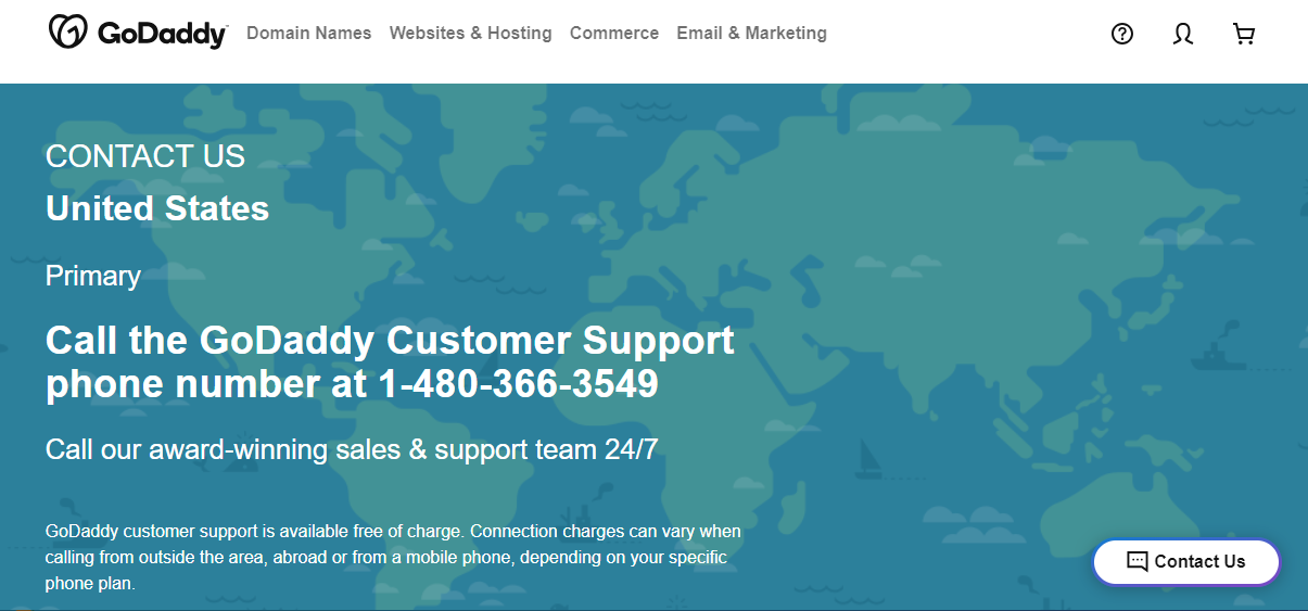 How to Contact GoDaddy Customer Support - Contact List 2025