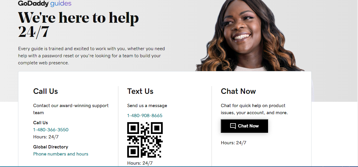 How to Contact GoDaddy Customer Support - Contact List 2025