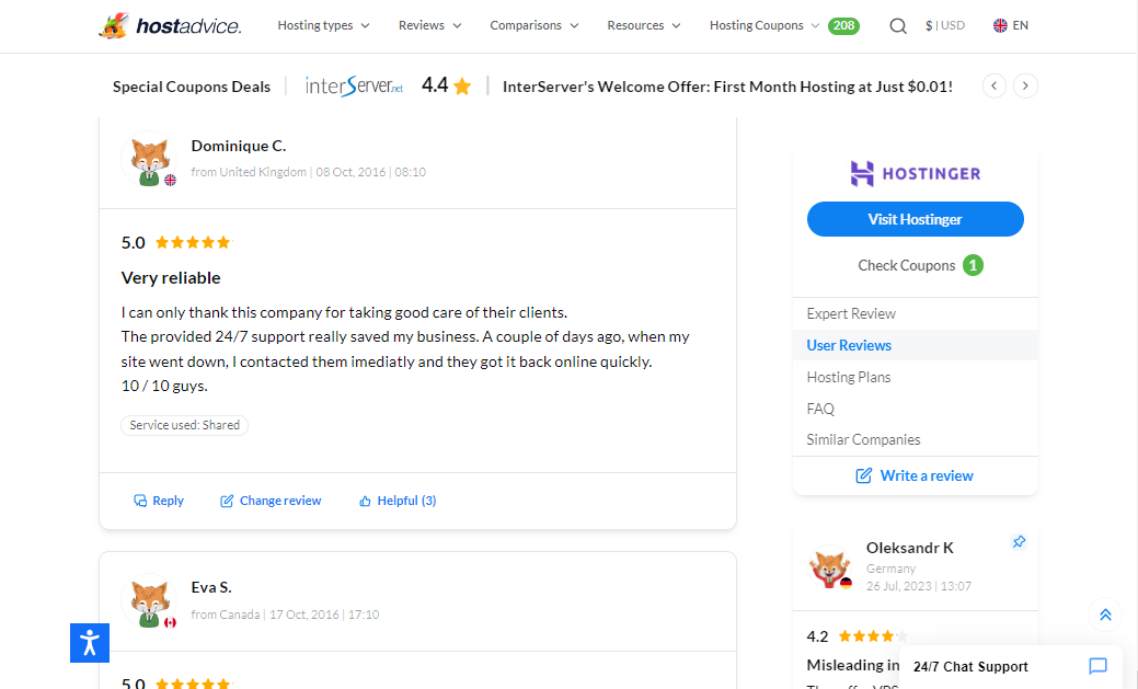 How to contact Hostinger Customer Support - Contact List 2025