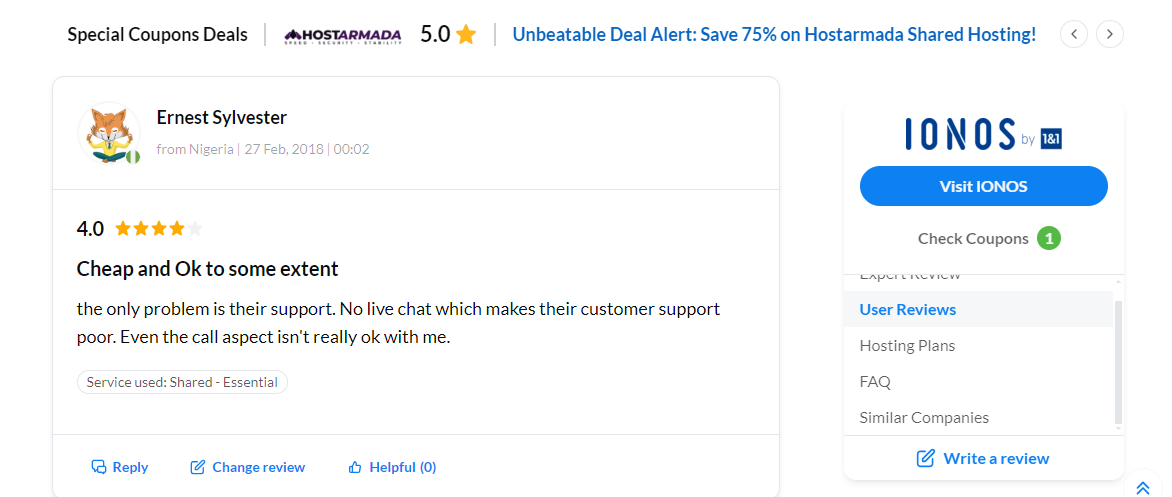 How to contact IONOS Customer Support - Contact List 2026