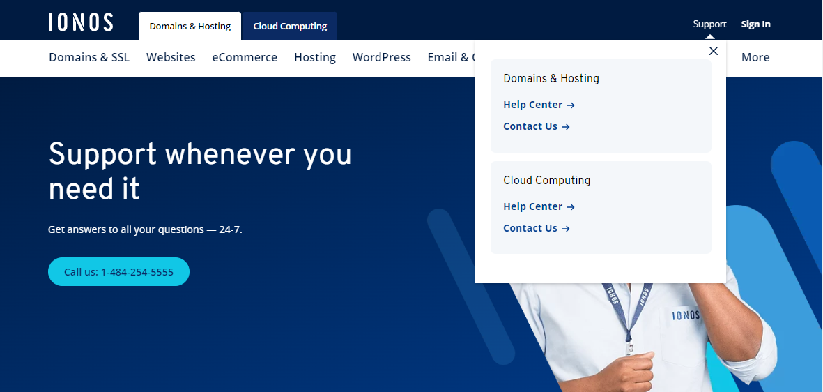 How to contact IONOS Customer Support - Contact List 2025