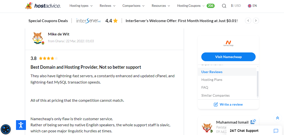 How to contact Namecheap Customer Support - Contact List 2025