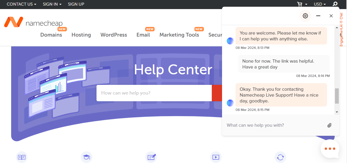 How to contact Namecheap Customer Support - Contact List 2025