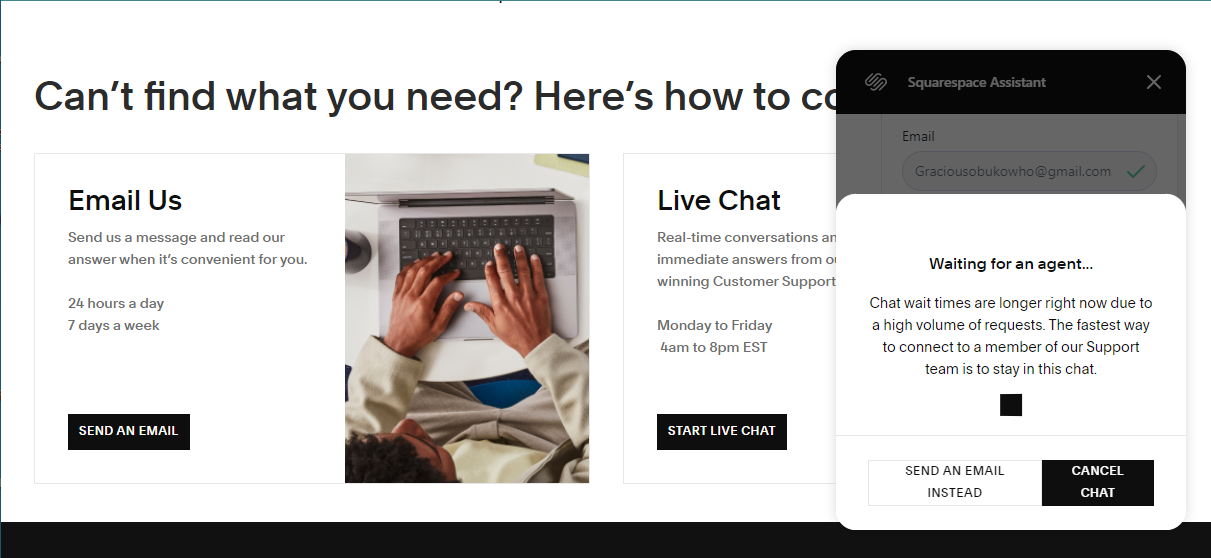 How to contact Squarespace Customer Support - Contact List 2026
