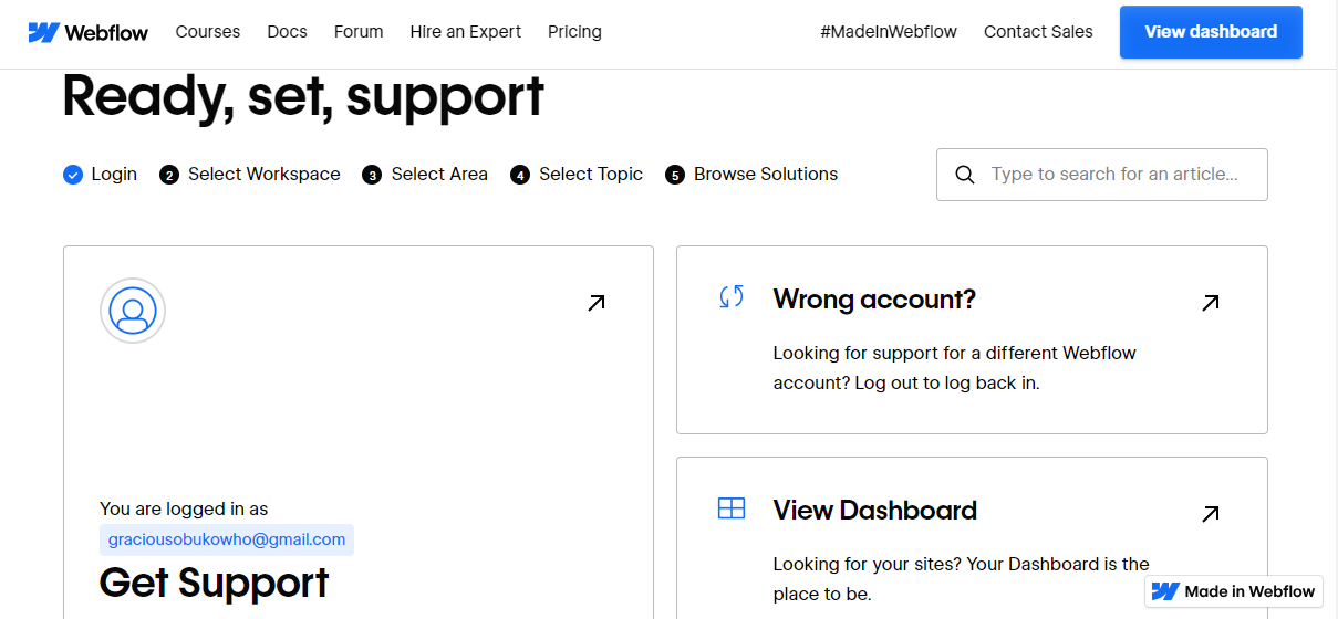 How to contact Webflow Customer Support - Contact List 2025
