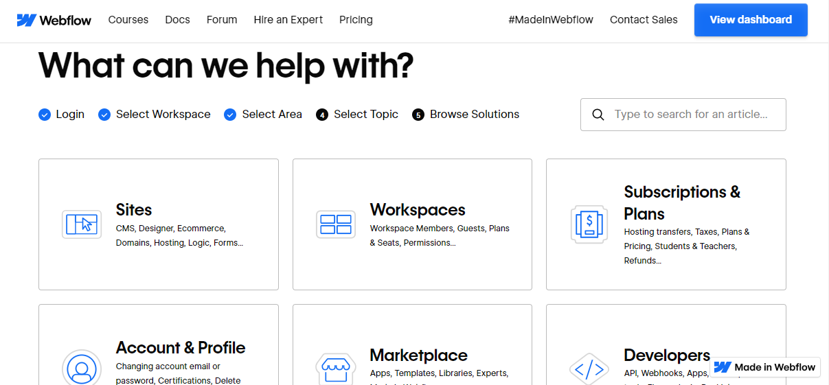 How to contact Webflow Customer Support - Contact List 2026