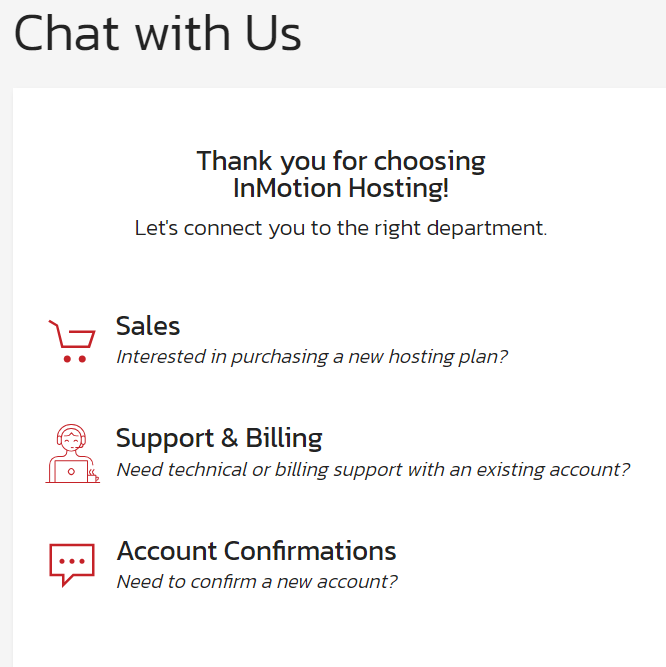 How to contact InMotion Customer Support - Contact List 2025