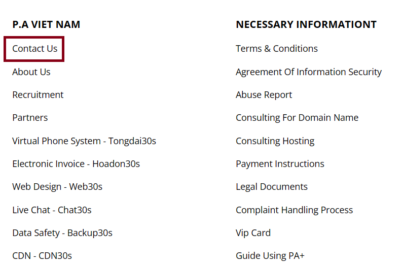 How to contact Pavietnam Customer Support - Contact List 2025