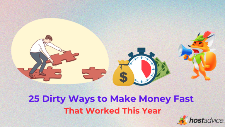 25 Dirty Ways to Make Money Fast (That Work in 2026 )