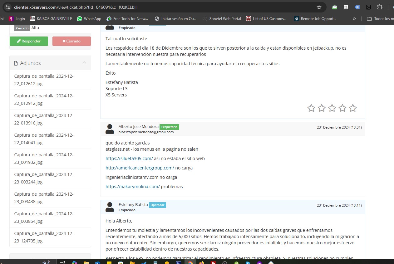 Opiniones de Expertos y Usuarios sobre X5 SERVERS - 2026