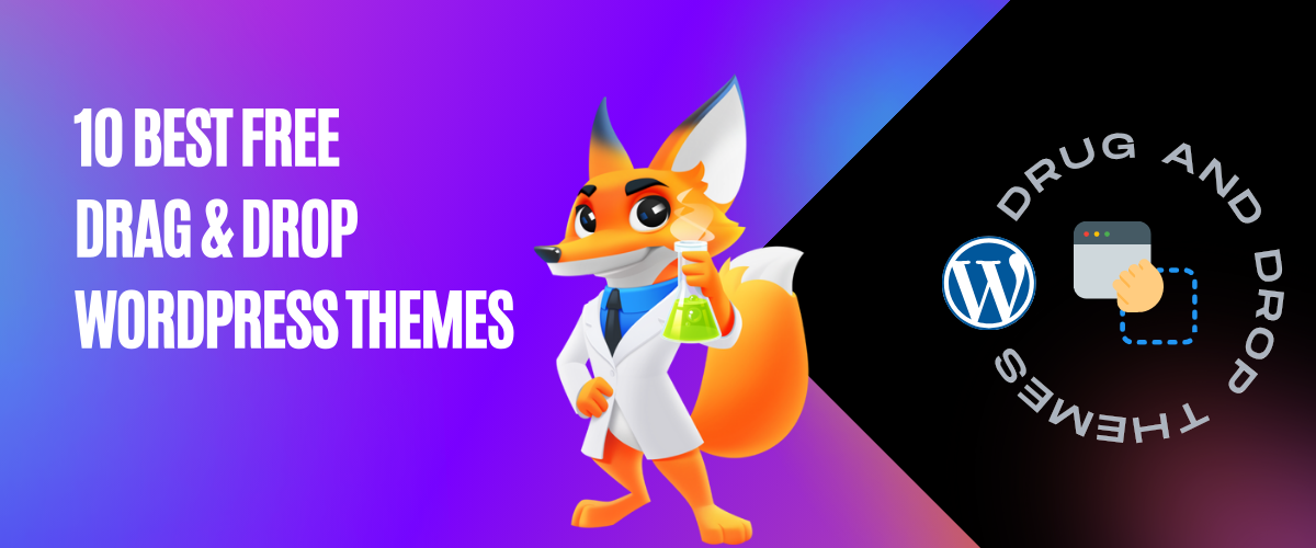 10 Best free Drag & Drop WordPress Themes