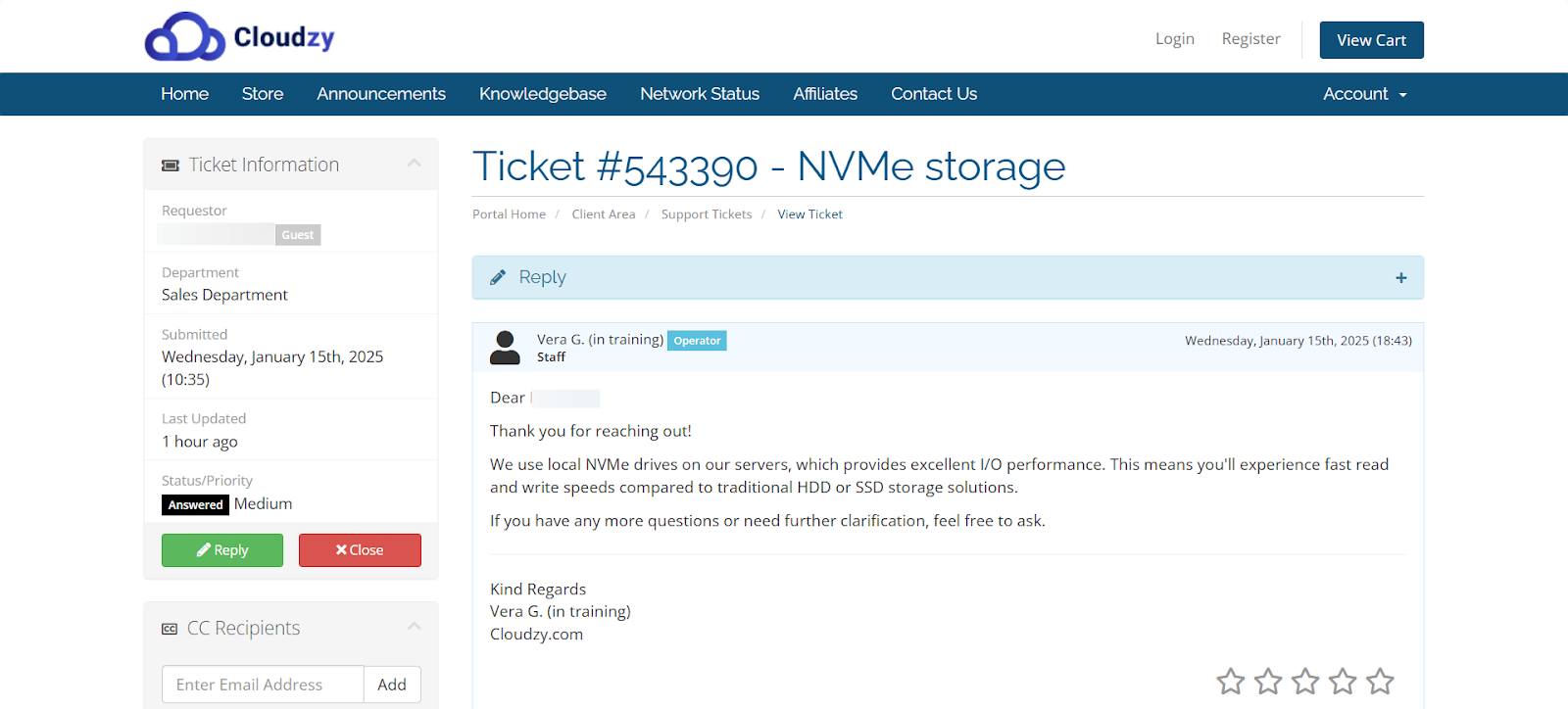 Cloudzy Hosting Review (Oct 2025): Features & Expert Insights