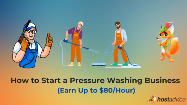 How to Start a Pressure Washing Business (Make $80/h)