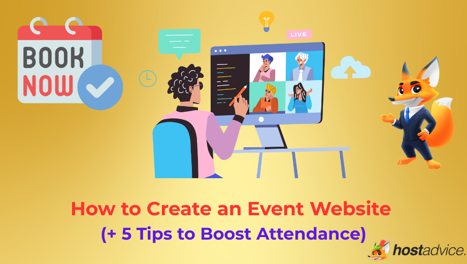 How to Create an Event Website (+ 5 Tips to Boost Attendance)