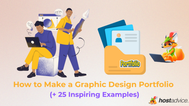 How to Make a Graphic Design Portfolio (+ 25 Examples)
