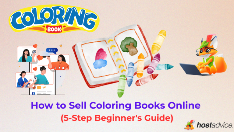 How to Sell Coloring Books Online (5-Step Beginner's Guide)