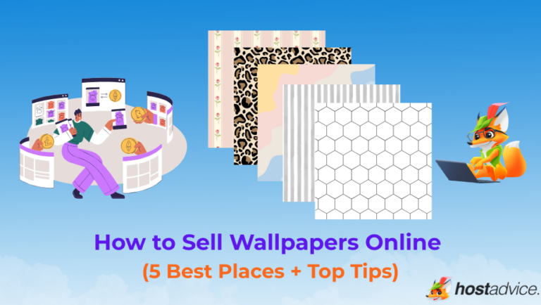 How to Sell Wallpapers Online (5 Best Places + Top Tips)