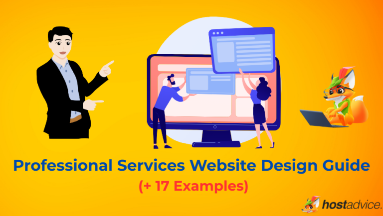 Professional Services Website Design Guide (+ 17 Examples)