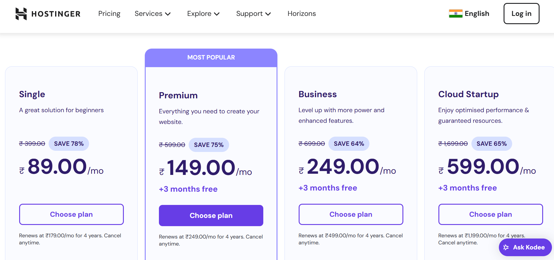 Hostinger India Coupon Codes (Active in Dec 2025)