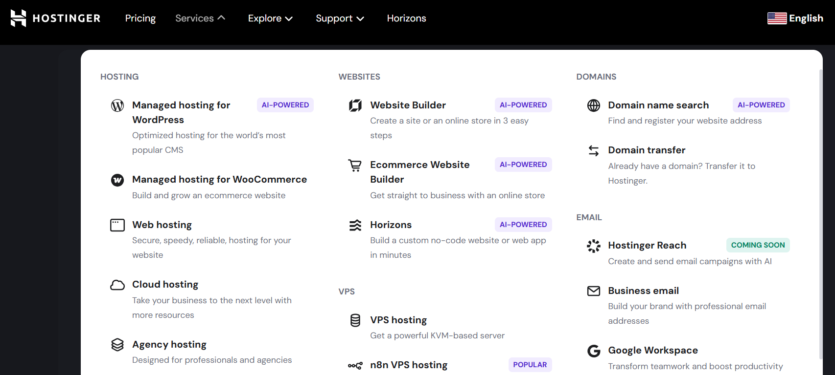 Hostinger Horizons Coupons & Promo Codes (December 2025)